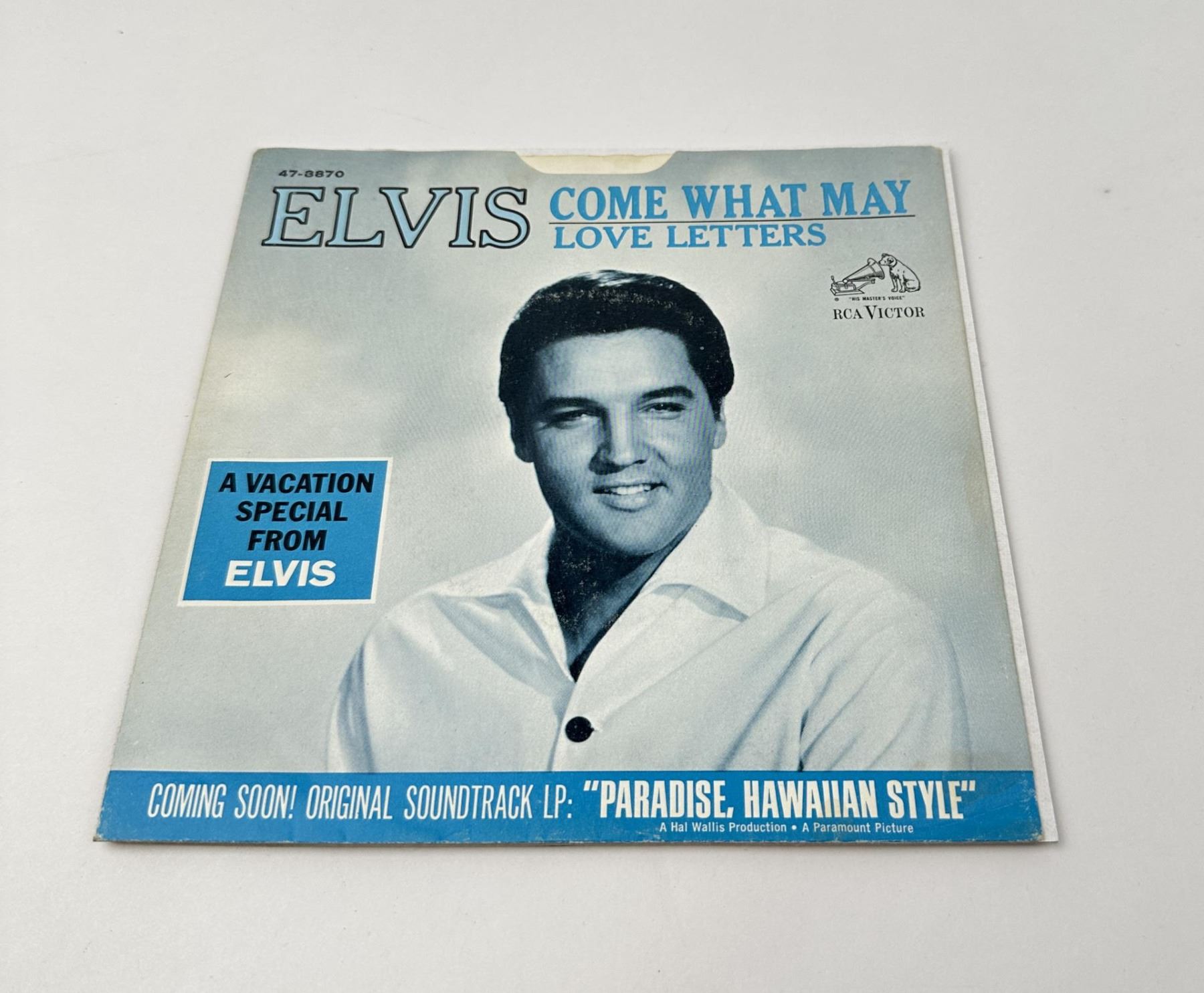 Elvis Presley 45 RPM Record 47 3870