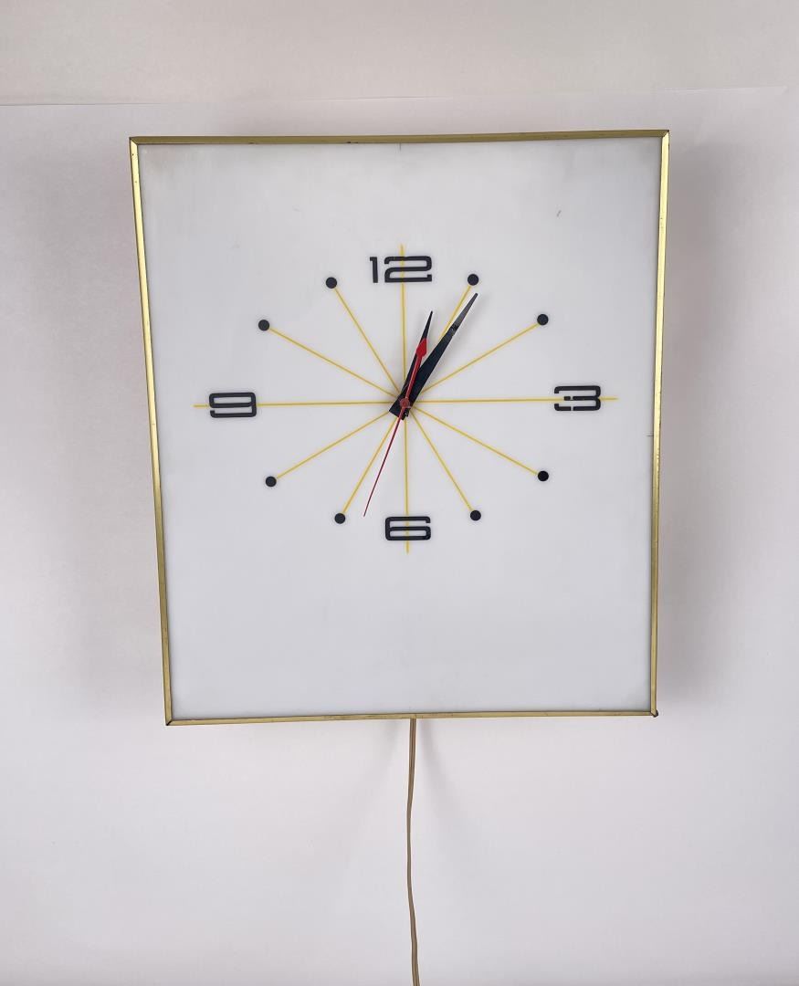 Mid Century Pam Clock