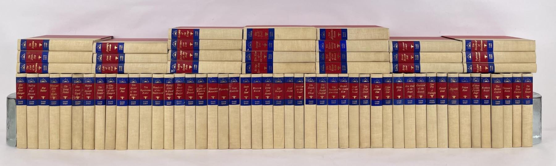 Large Collection of Zane Grey Western Books