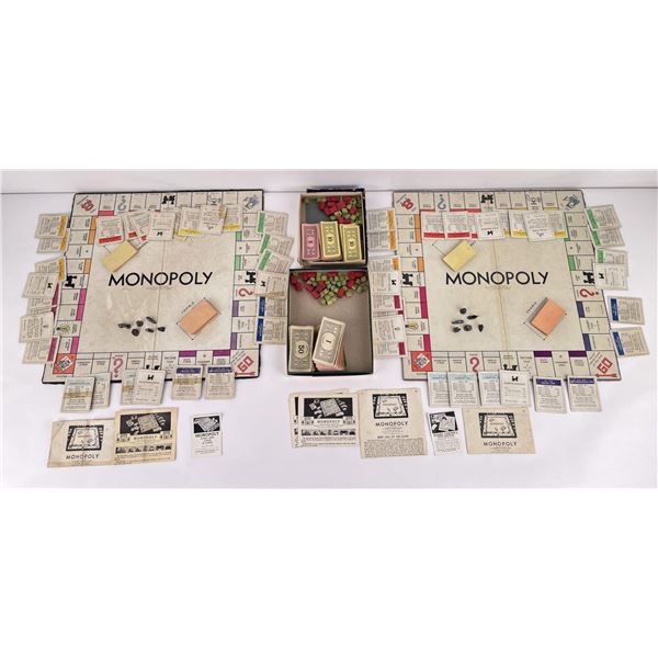 Antique Monopoly Board Games