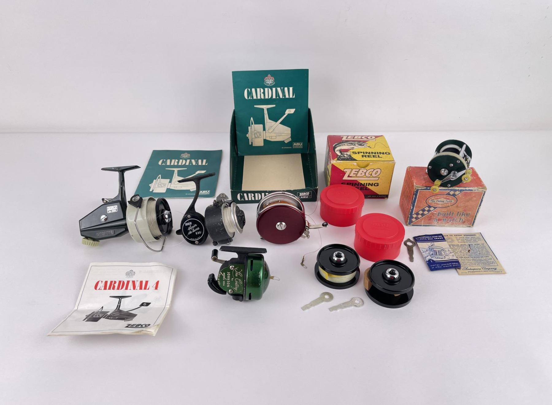 Vintage Fishing Reels Zebco Johnson