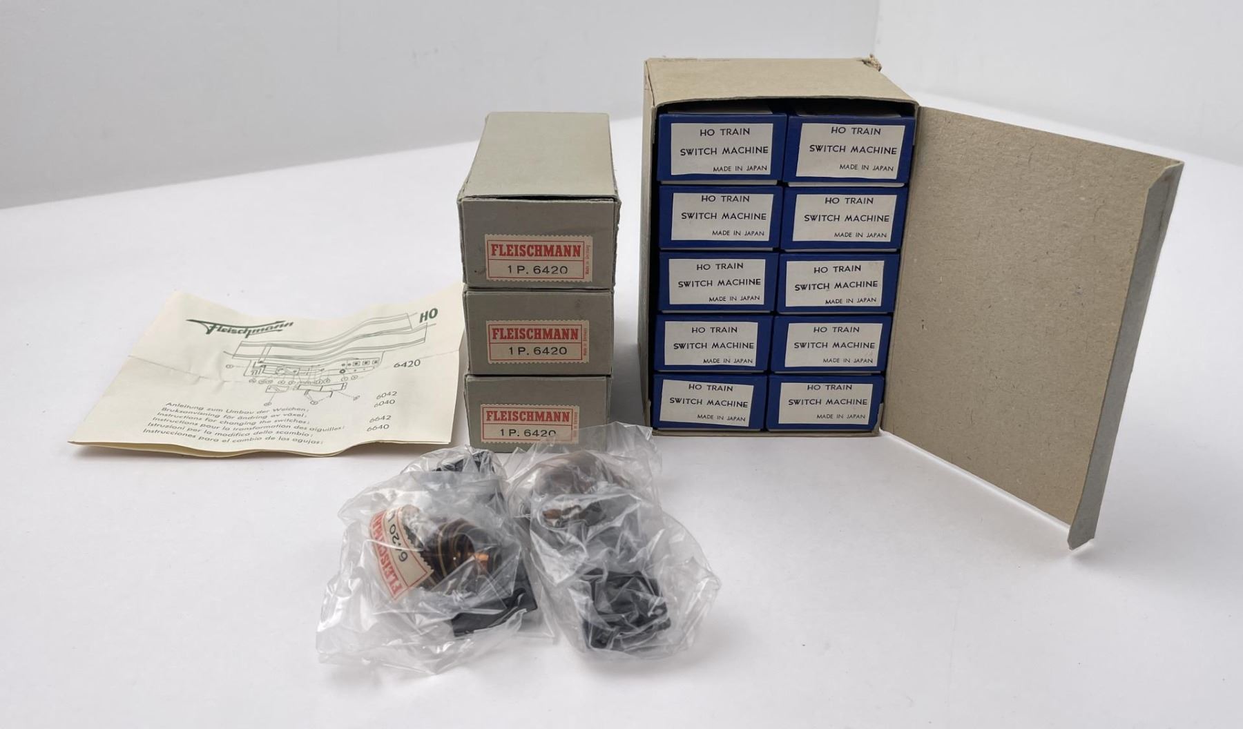 Collection of Model Railroad Switch Machines