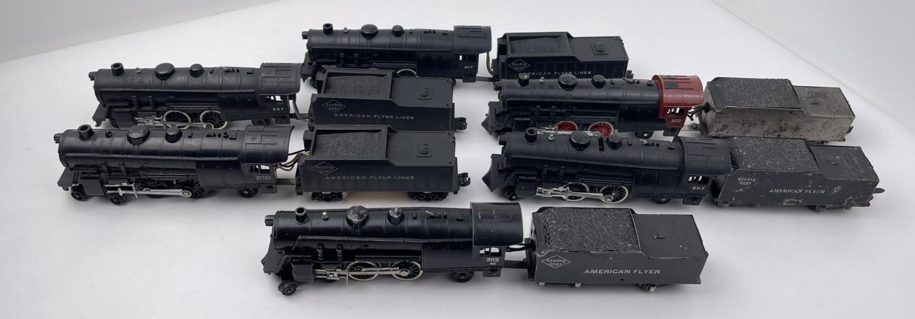 American Flyer Engines and Tenders HO Scale