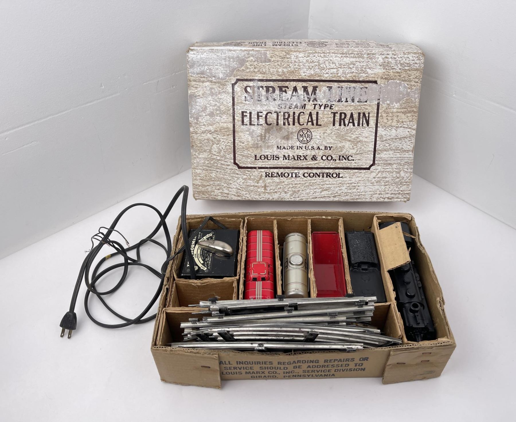 Marx Stream Line Electric Train Set