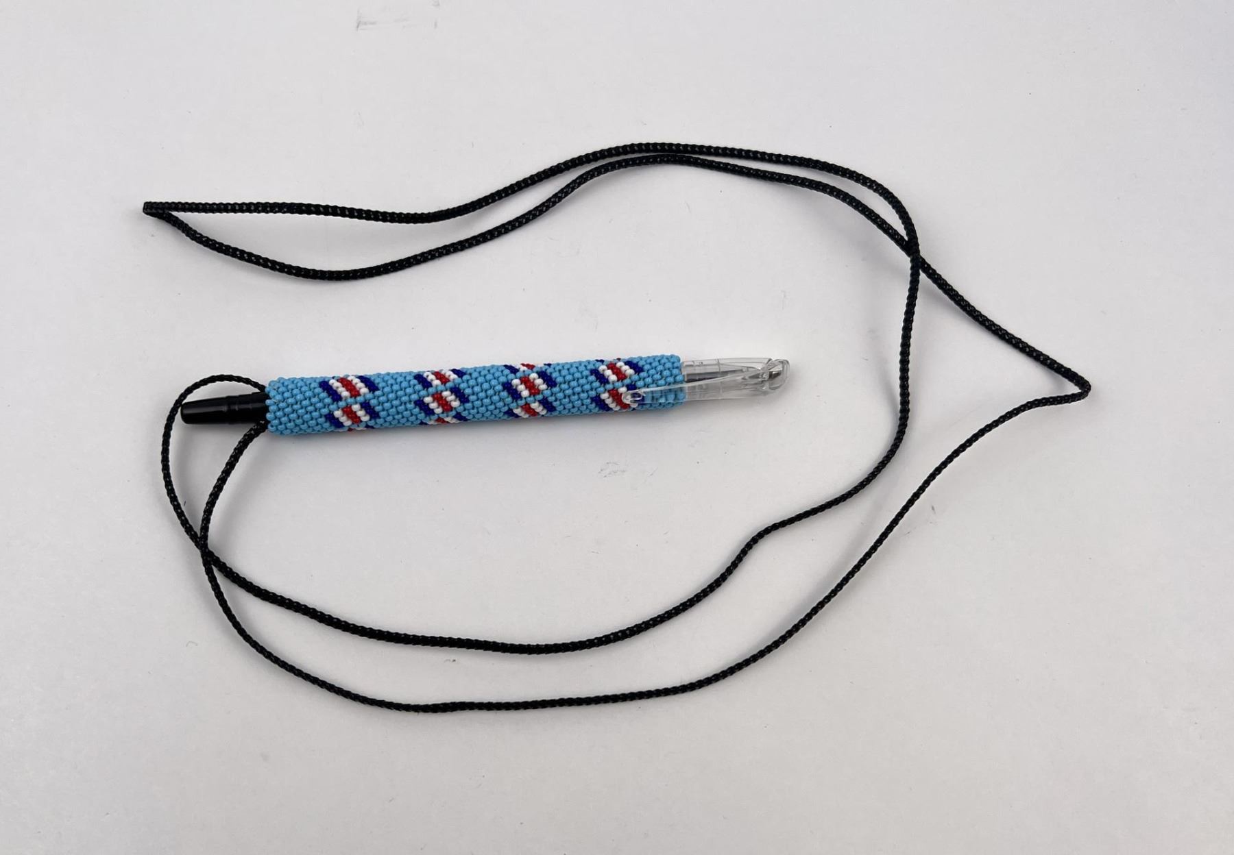 Native American Indian Beaded Pen Holder