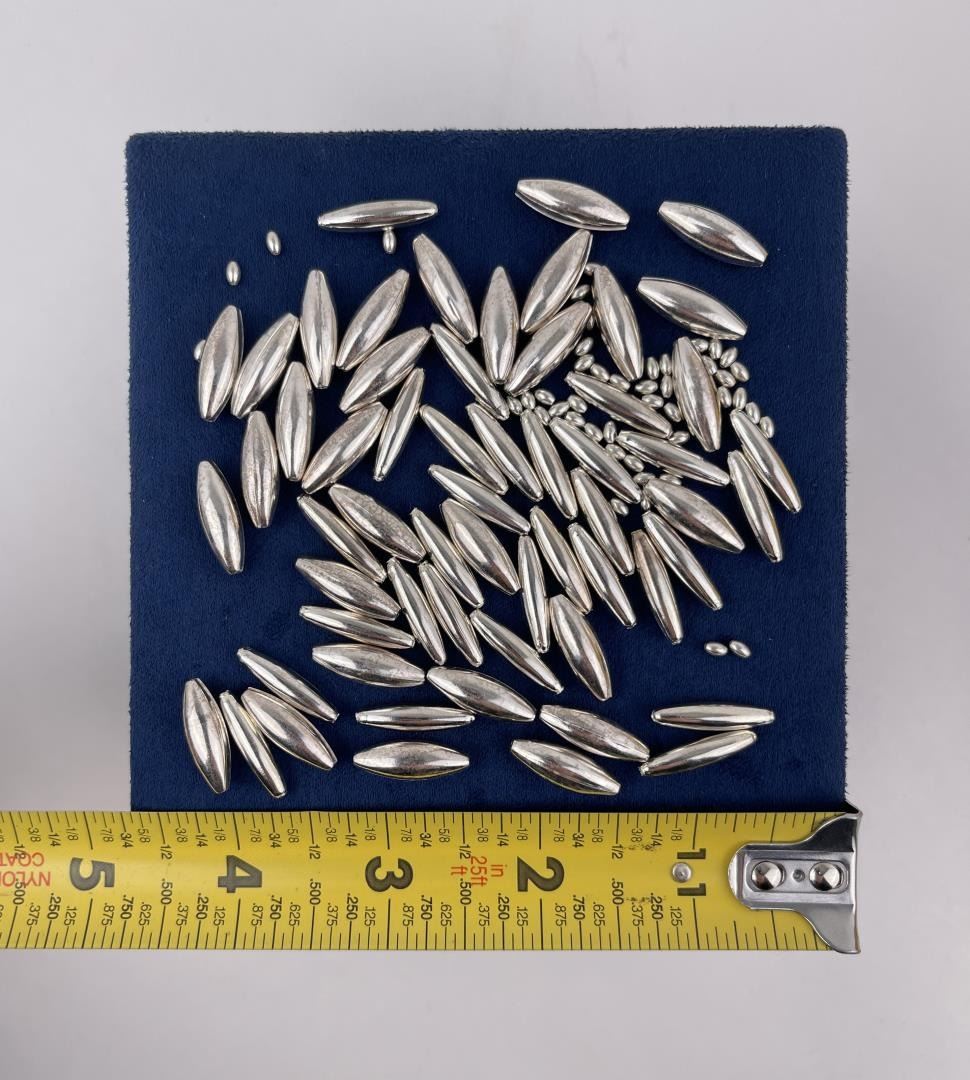 Navajo Sterling Silver Bench Beads