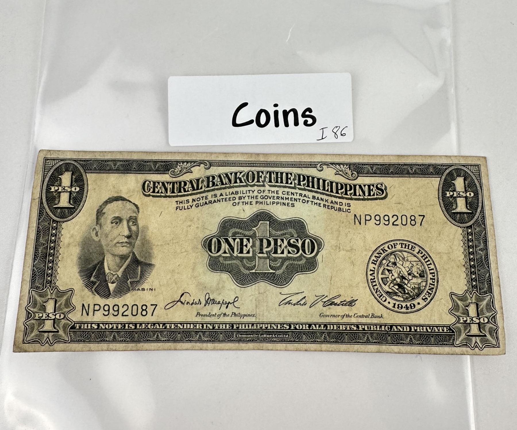 Collection of Philippine Peso Coins and Note