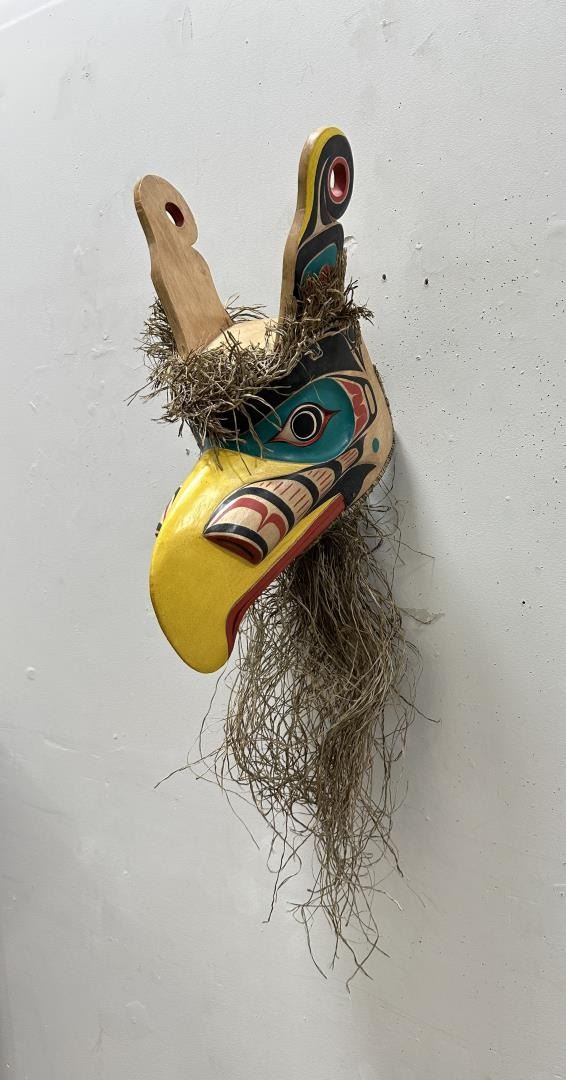 Haida Indian Northwest Coast Wood Carved Mask