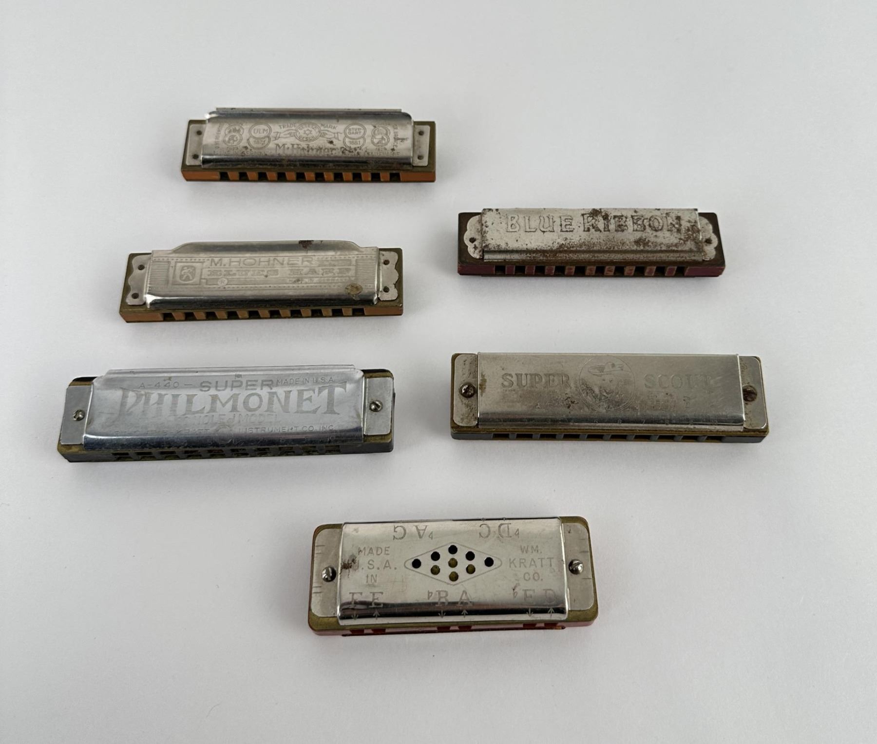 Antique Harmonicas