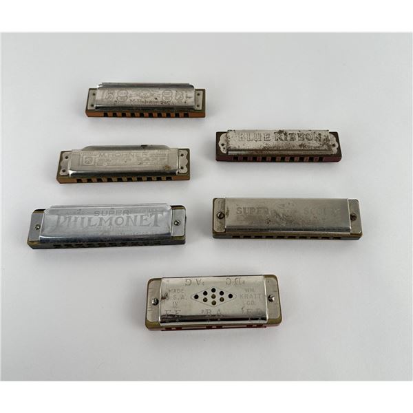 Antique Harmonicas