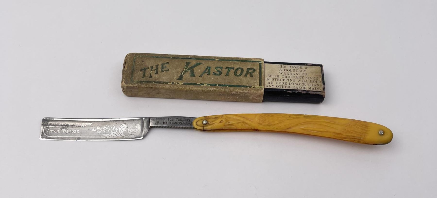 Antoni Tadross Straight Razor