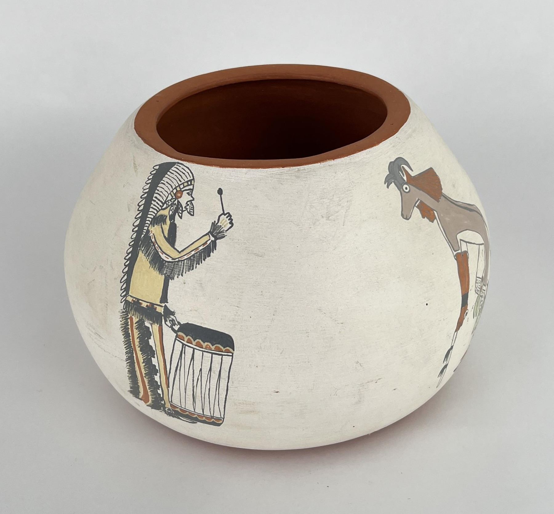 Manuel Montoya Sandia Pueblo Indian Pot