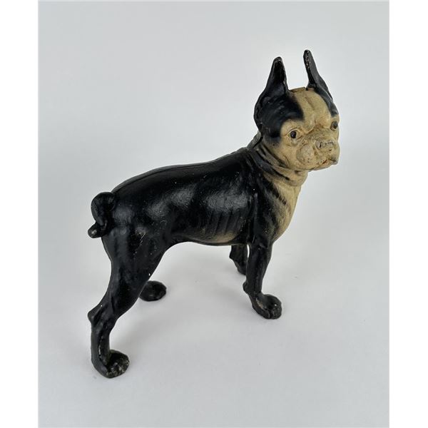 Cast Iron Boston Terrier Door Stop