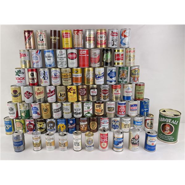 Collection of Vintage Beer Cans