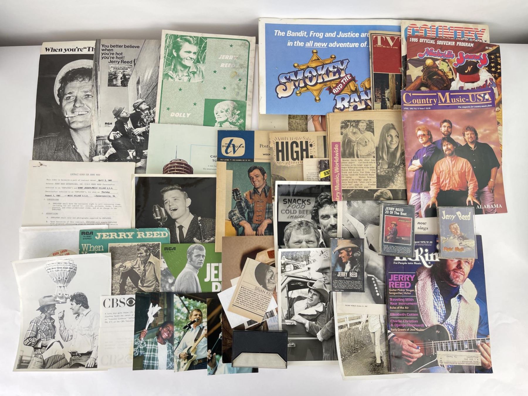 Collection of Country Music Memoribilia