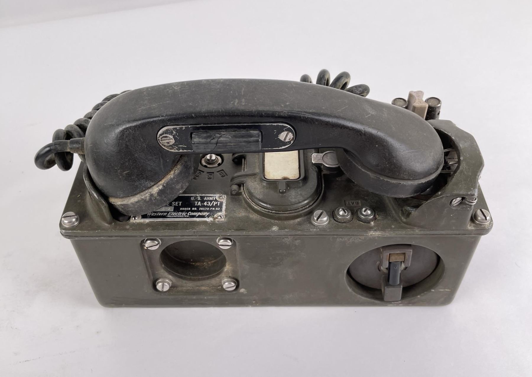 Vietnam War US Army Signal Corps Field Telephone
