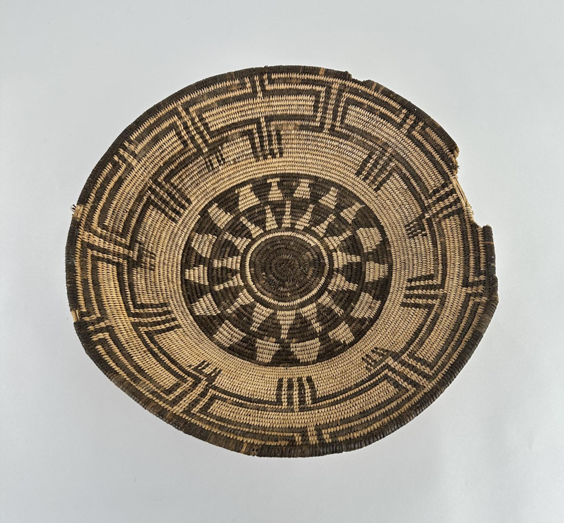 Antique Apache Indian Basket