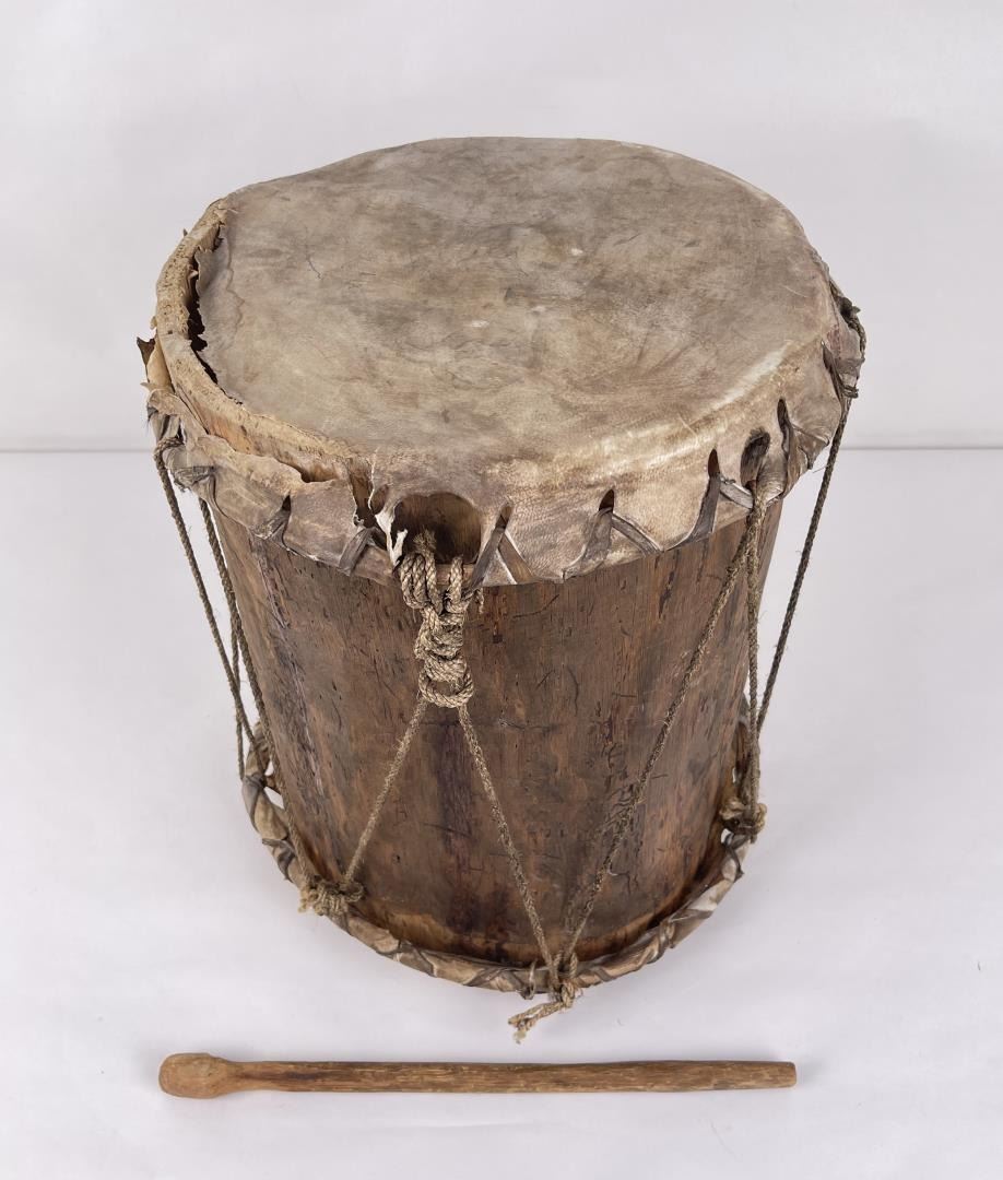 Native American Indian Pueblo Ceremonial Drum