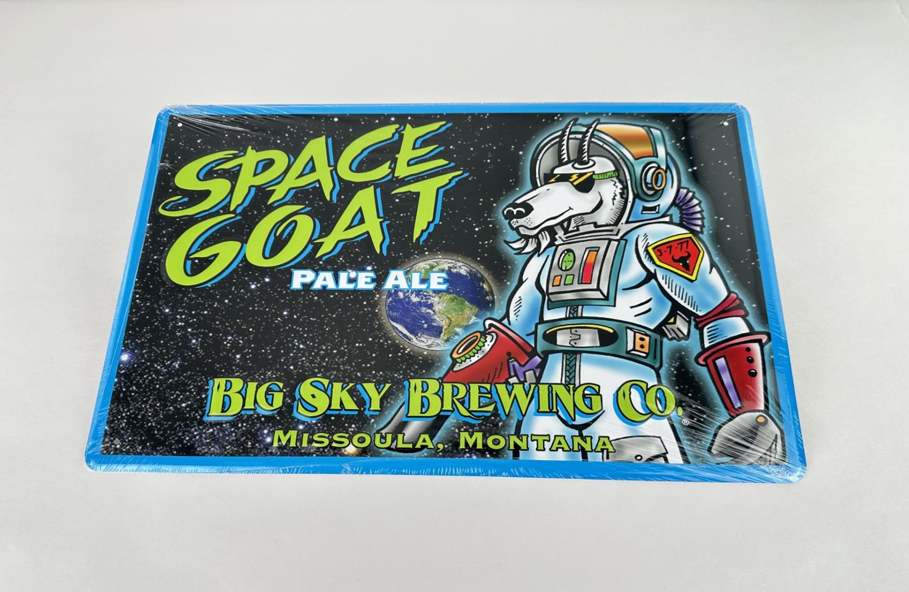Big Sky Brewing Montana Space Goat Sign
