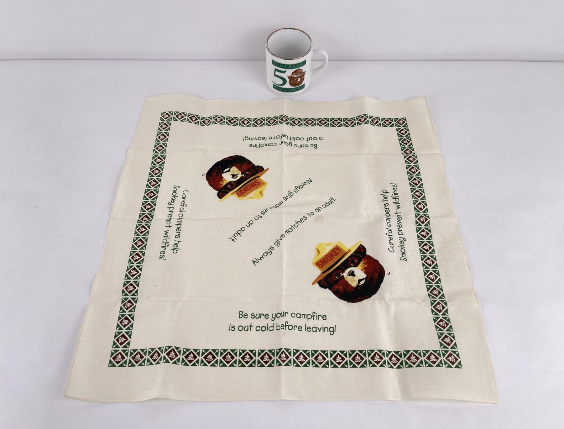 US Forest Service Mug and Handkerchief