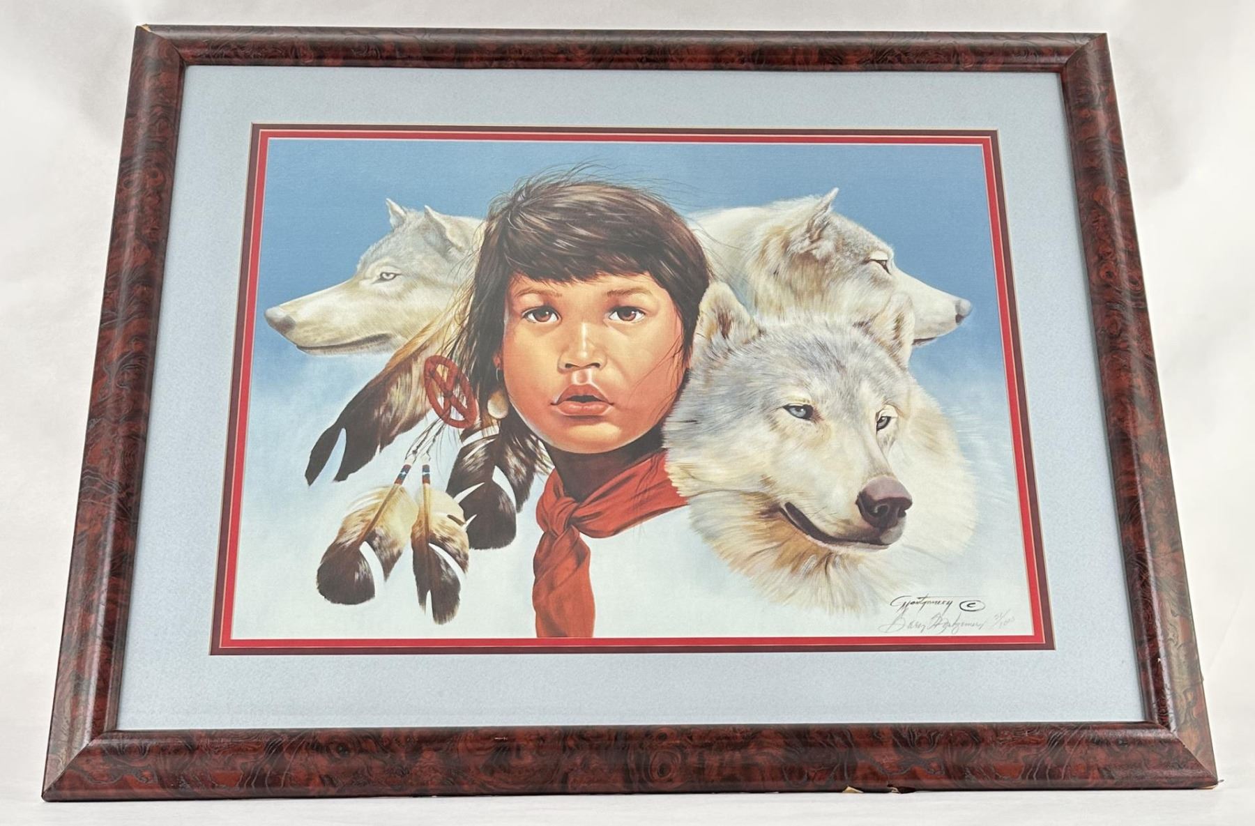 Gary Montgomery Native American Indian Print
