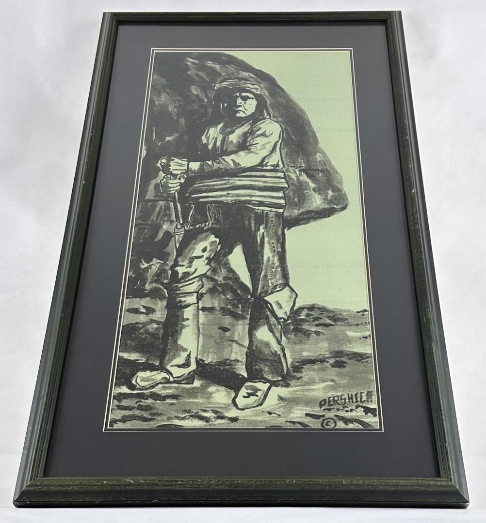 Geronimo Indian Print