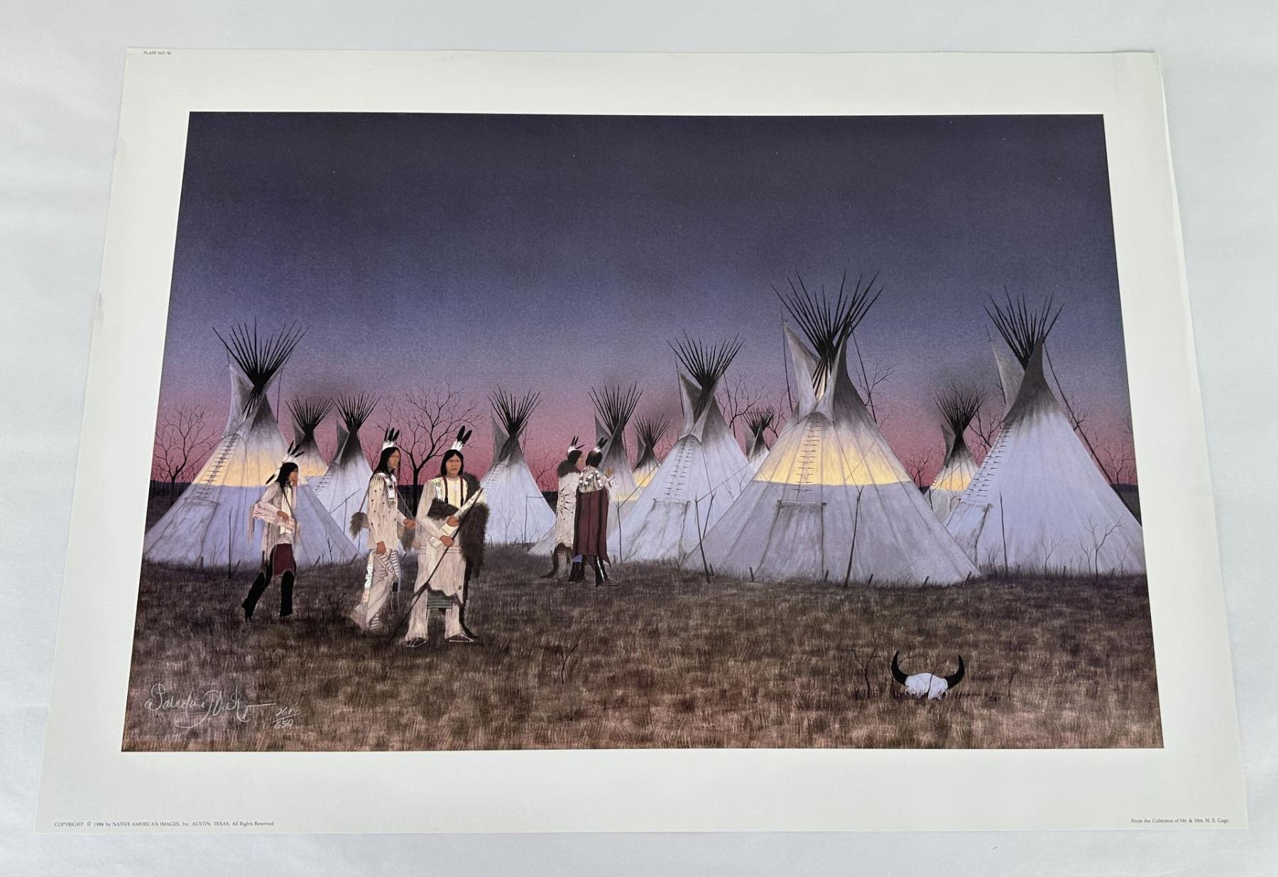 Native American Indian Print