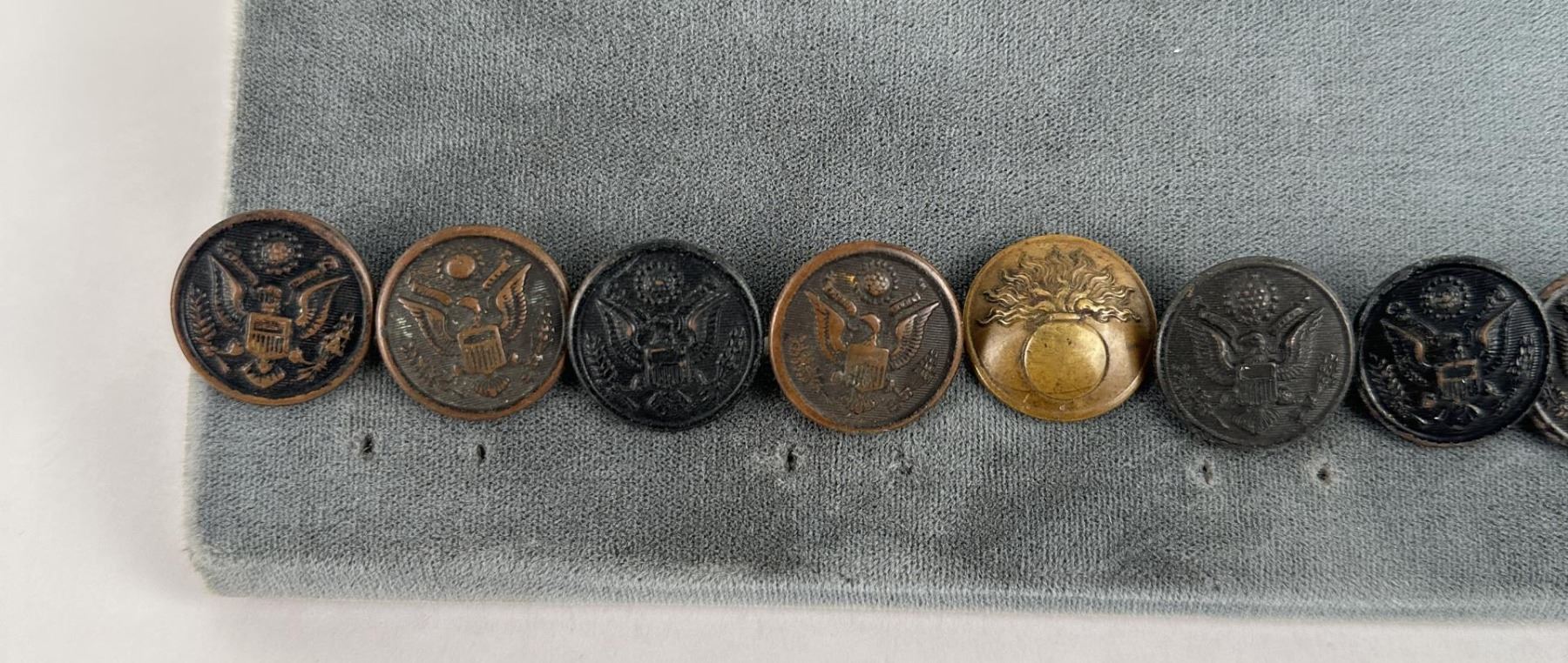 WWI WW1 US Army Ordnance Military Buttons