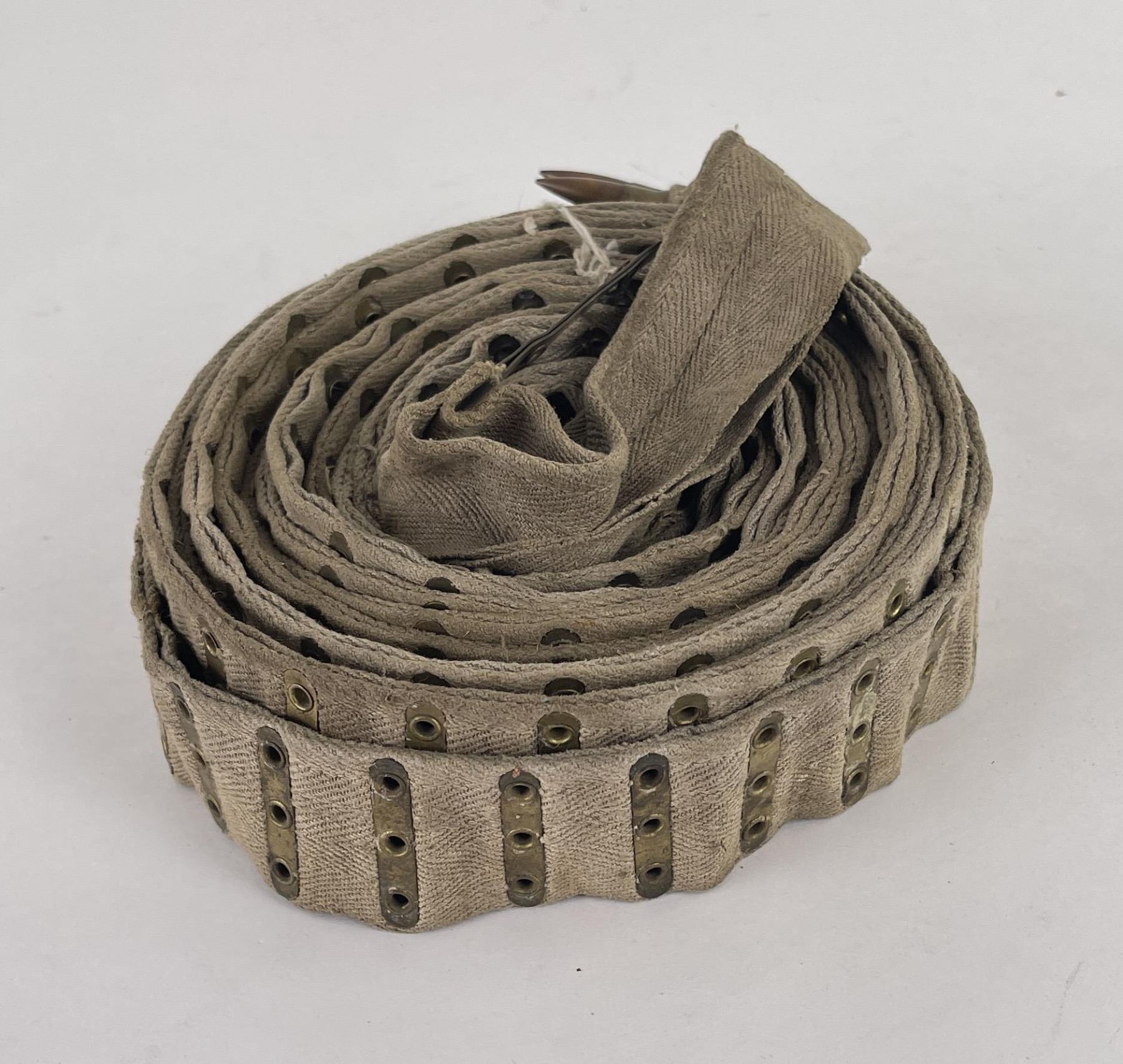 WW1 WWI British Vickers Machine Gun Belt