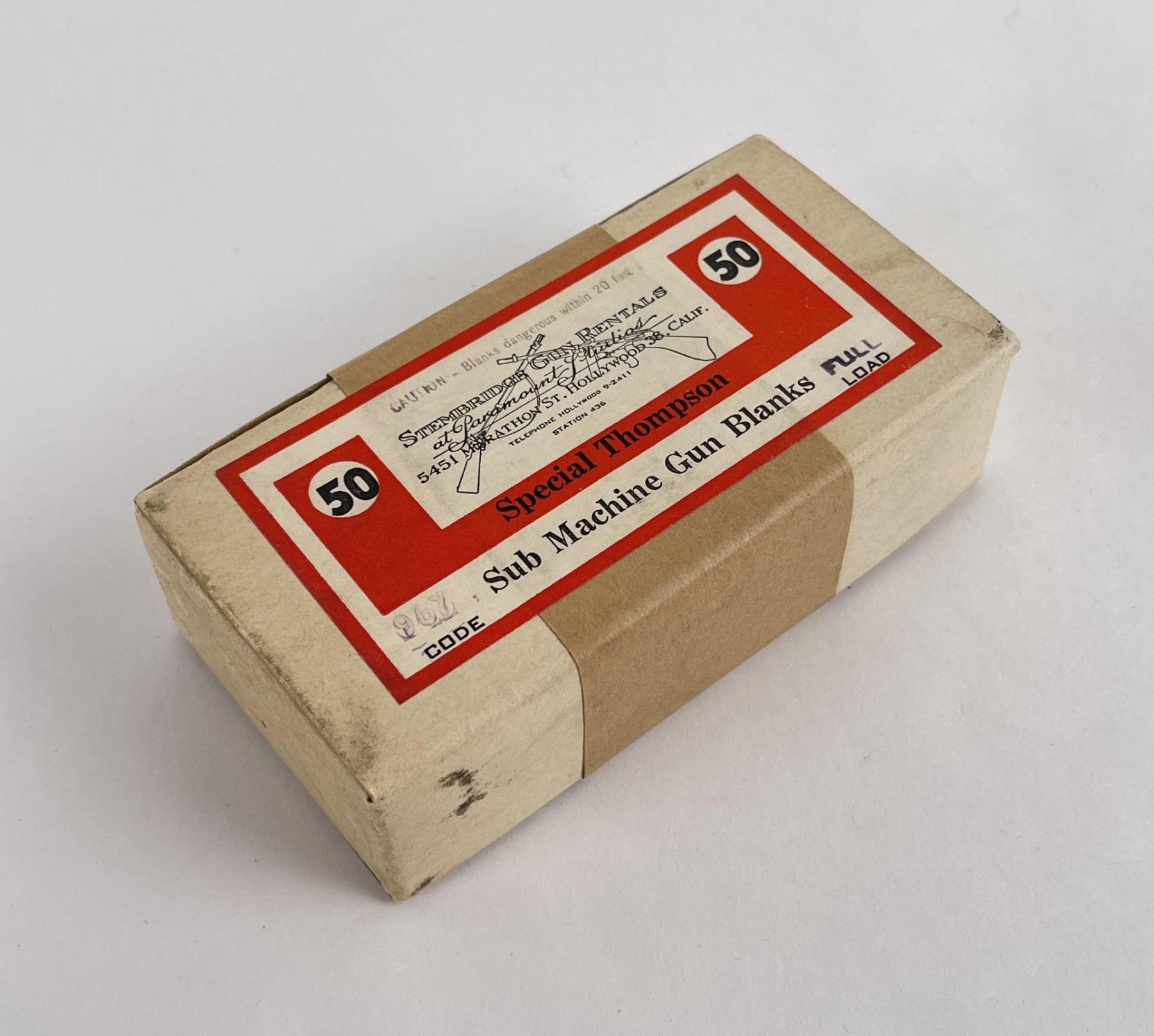 Thompson Sub Machine Gun Blanks