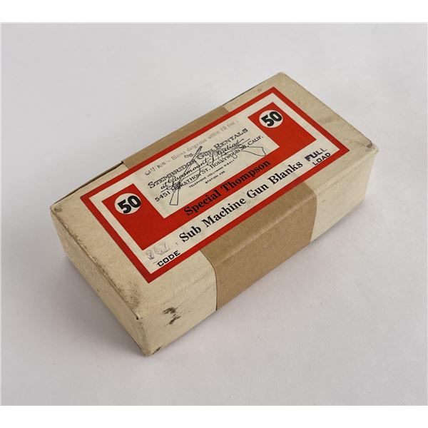 Thompson Sub Machine Gun Blanks