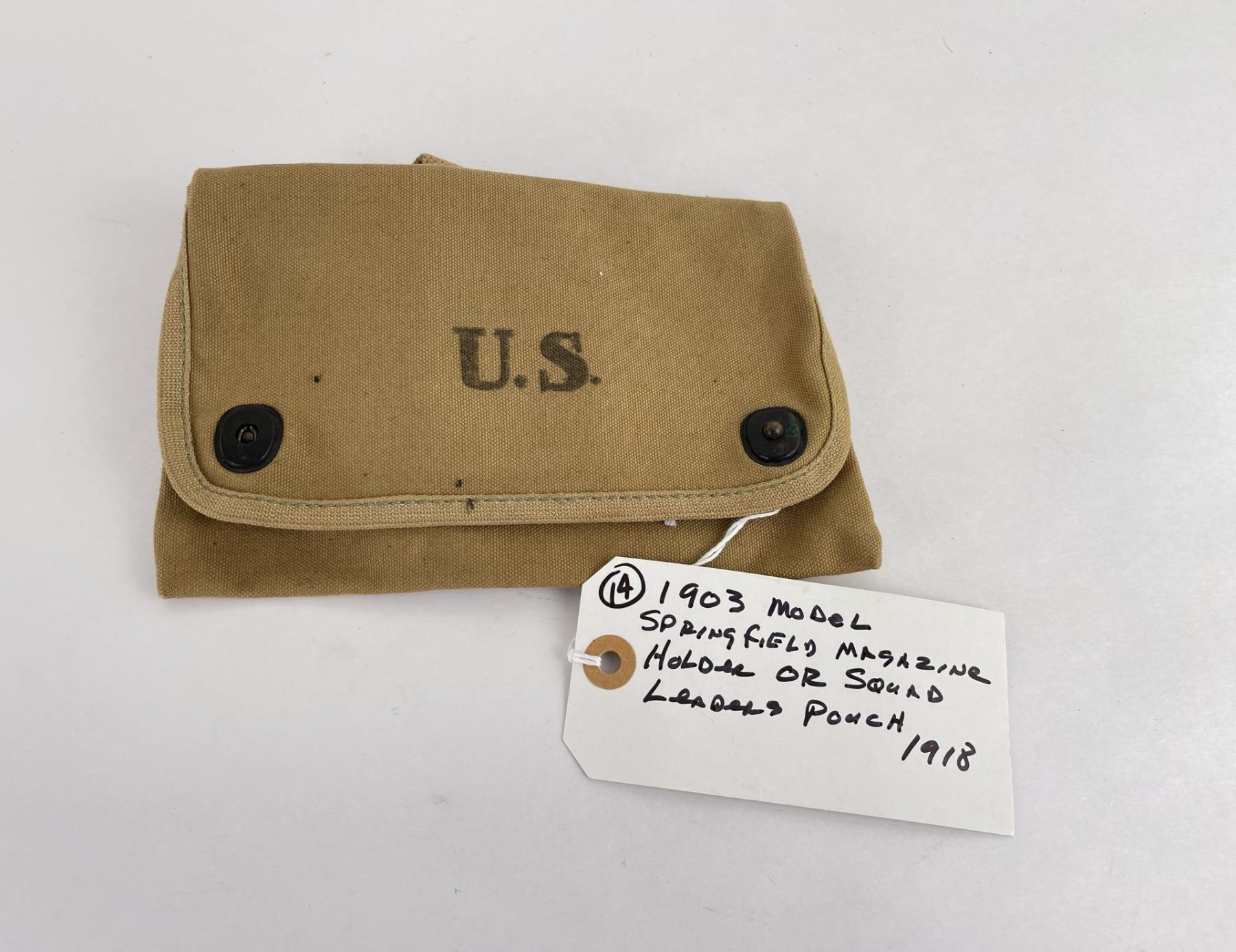 Deadstock WW1 WWI Squad Leader Belt Pouch