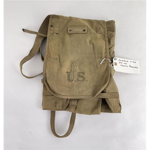 WW1 WWI Model 1910 Haversack Backpack