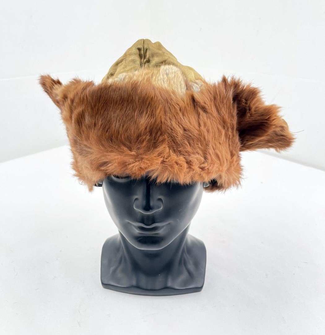 WW1 WWI US Army Cold Weather Fur Hat