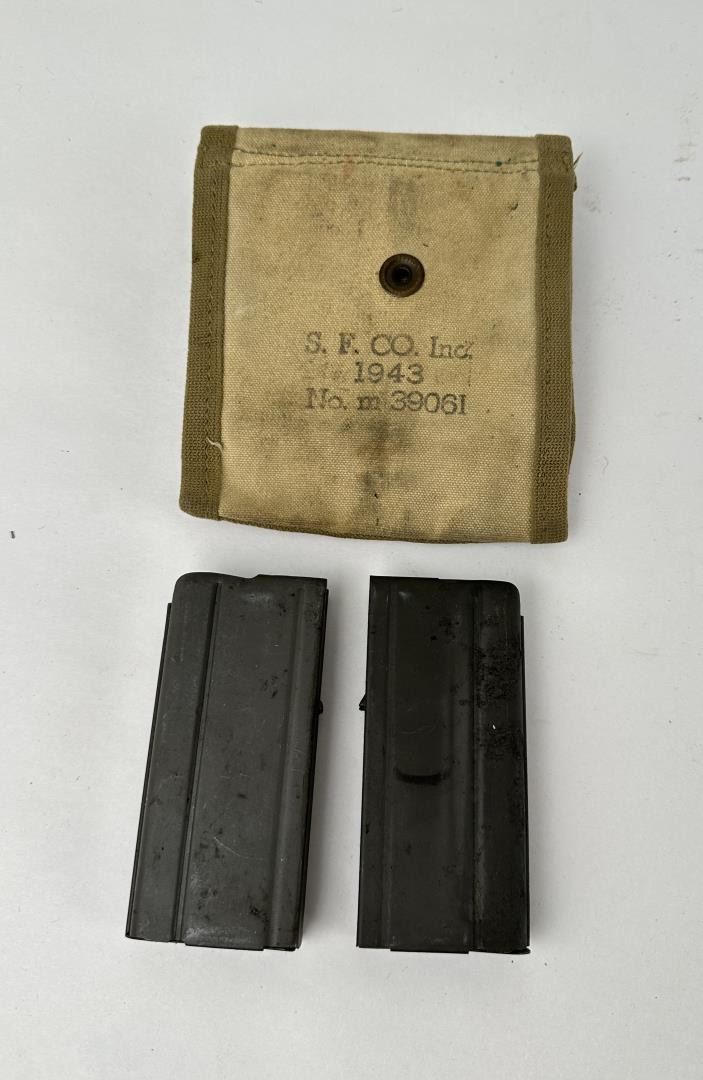 WW2 USMC Marine Corps M1 Carbine Magazines