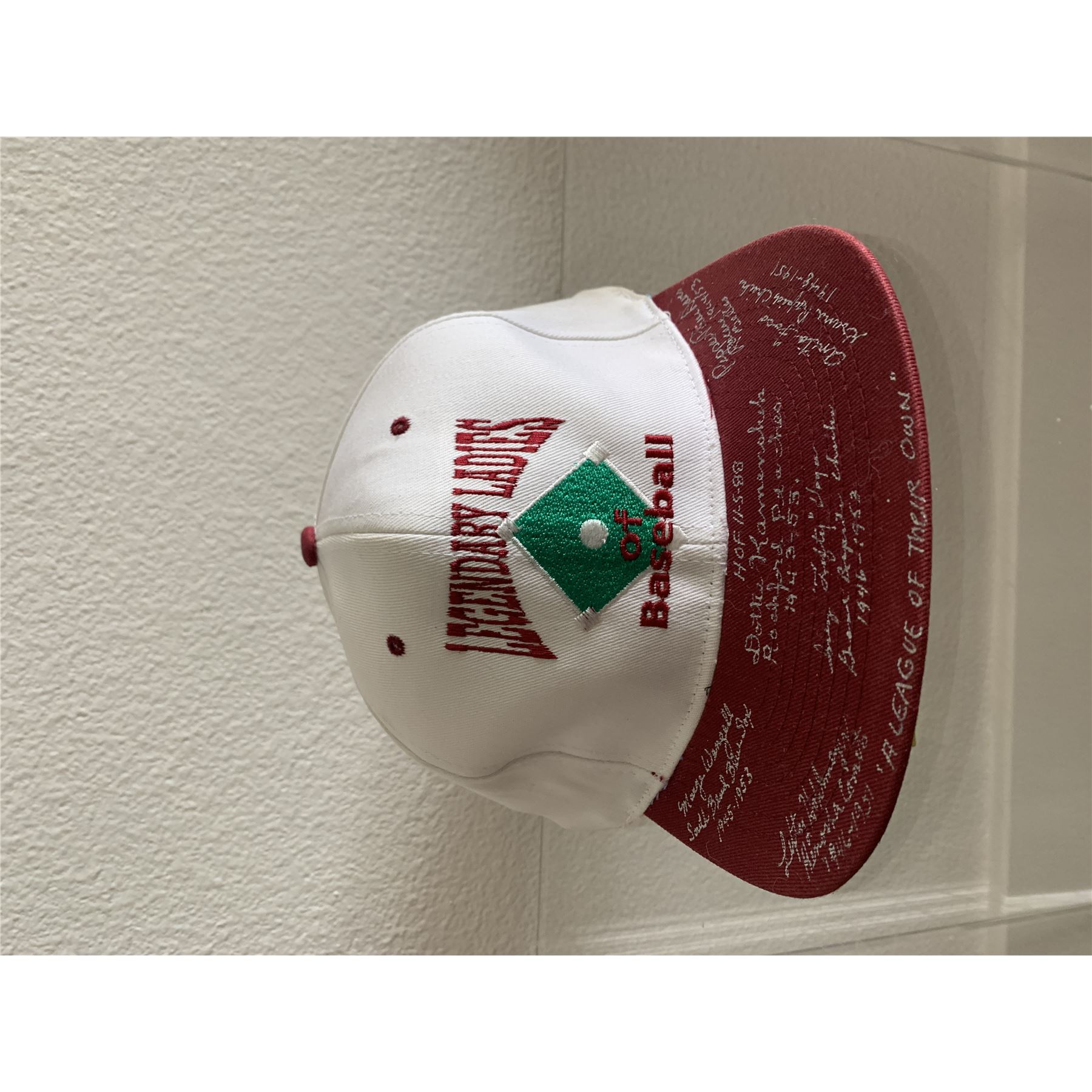 Legendary Ladies Of Baseball signed cap