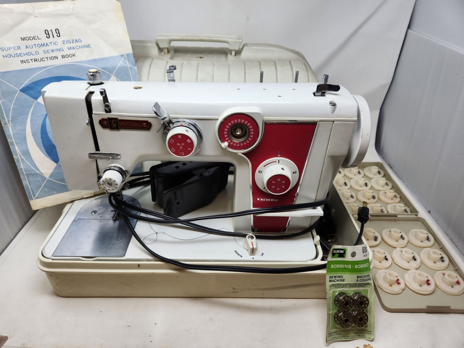 Vintage Imperial Sewing Machine