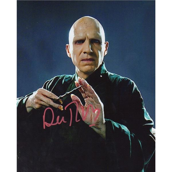 Ralph Fiennes signed photo Harry Potter