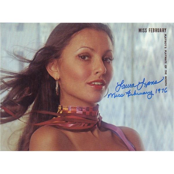 Laura Lyons signed Playboy centerfold