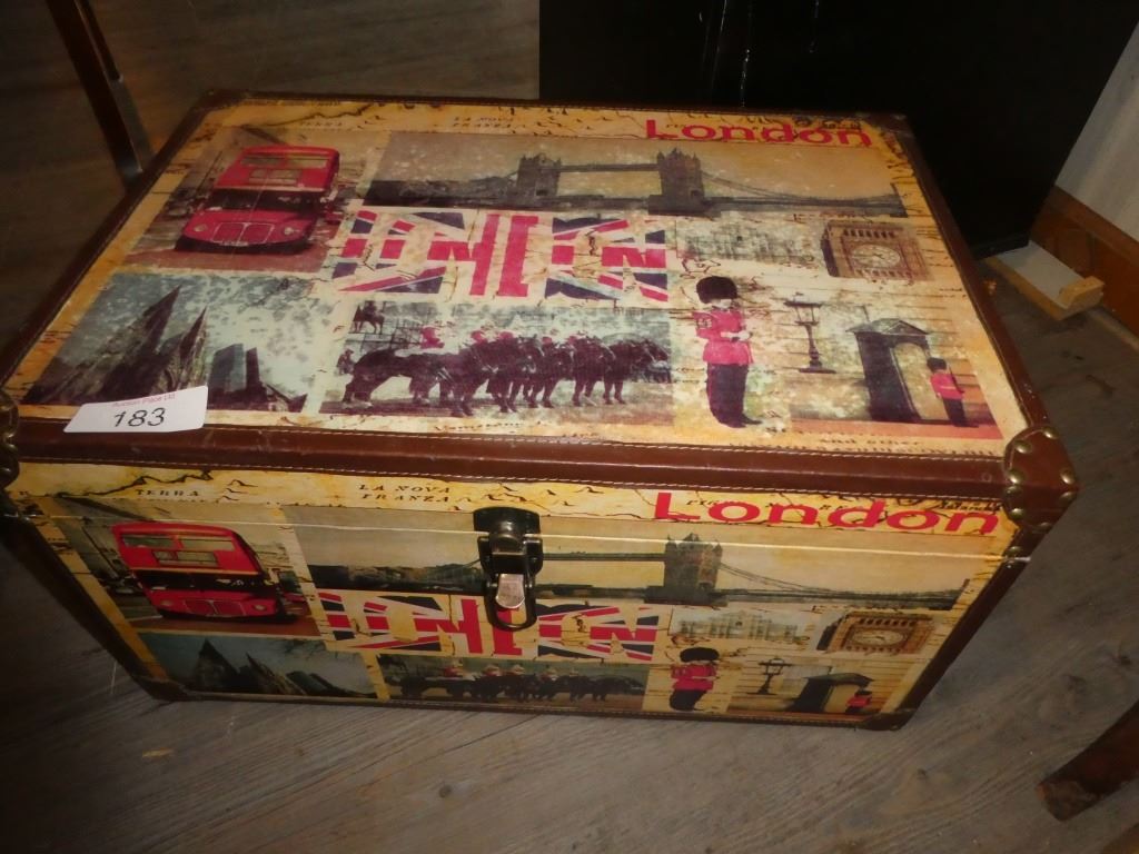 Vintage London chest