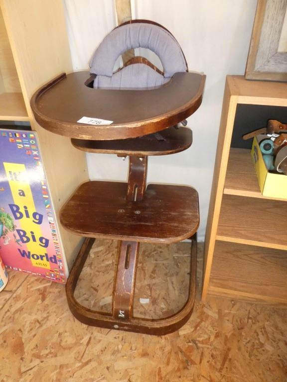 Vintage Svan high chair