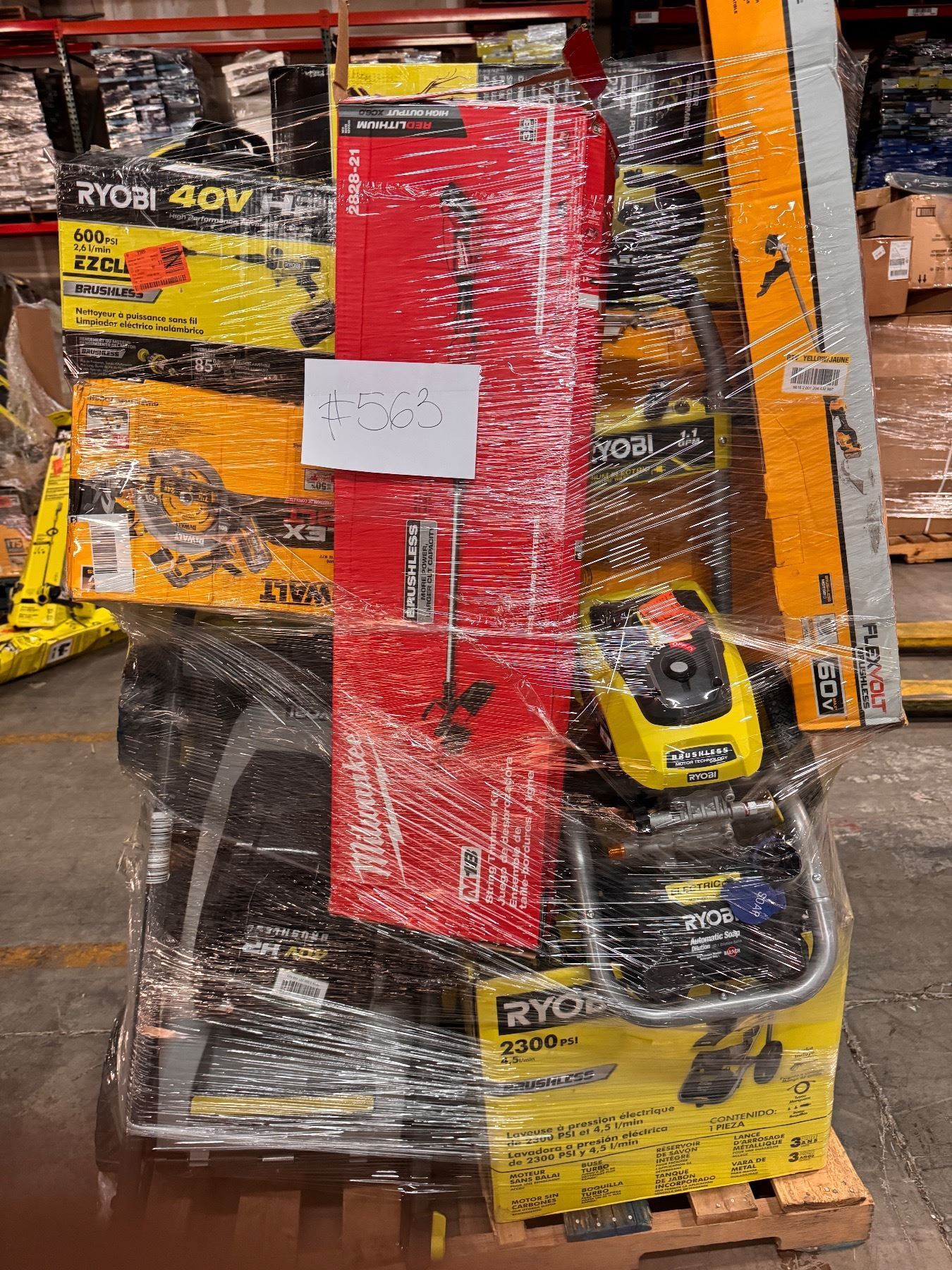 Pallet #563 - Herramienta/Mercancia General Home Depot