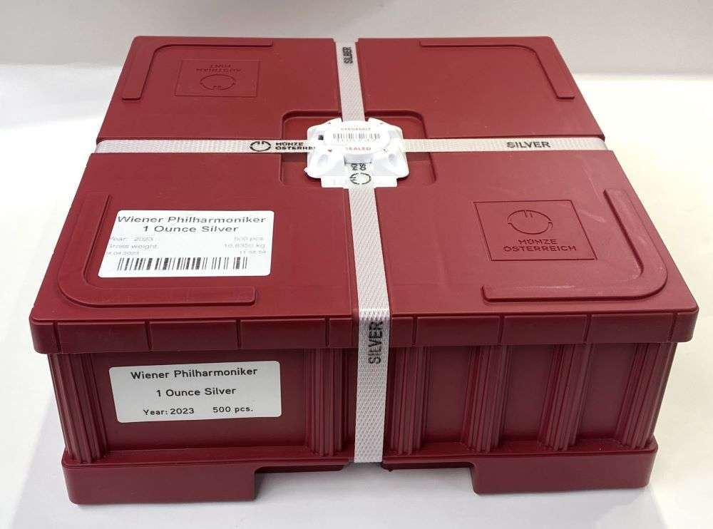 Last Second! Sealed Monster Box 500 ozt 2023 Silver Philharmonic