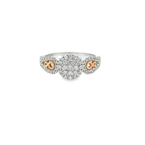 Diamond Ring Infinity Diamond Shoulders