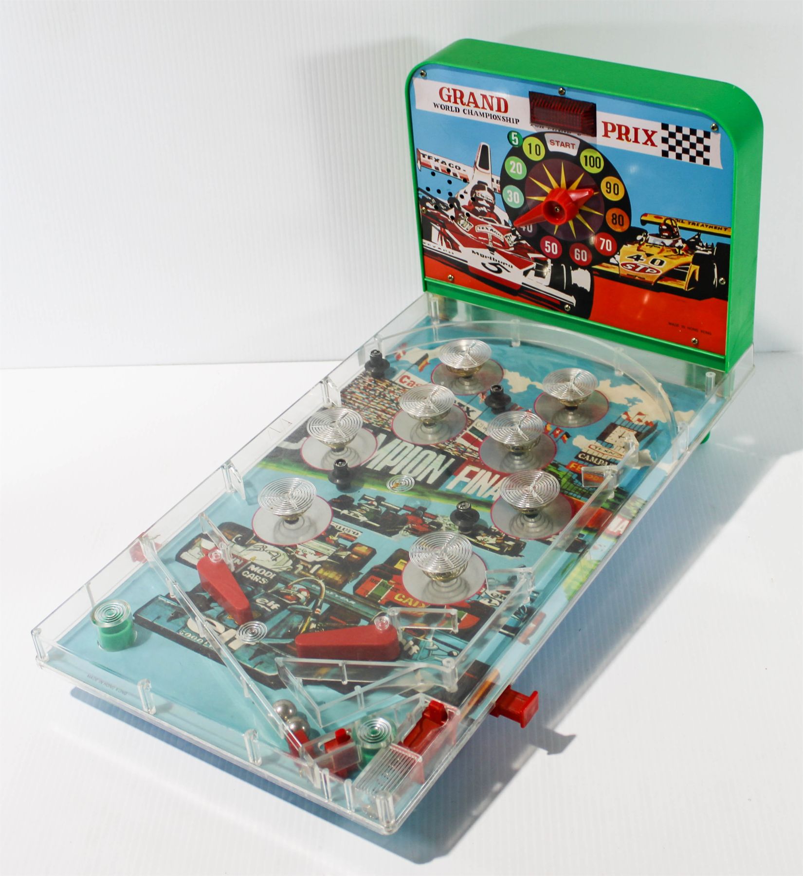 1970'S GRAND PRIX TABLETOP PINBALL GAME