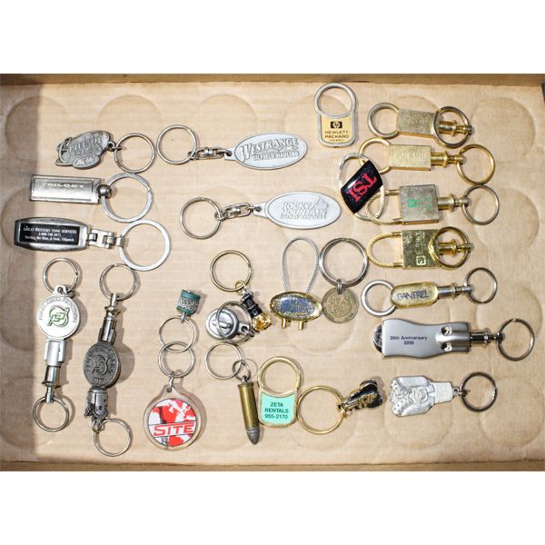 OILFIELD KEYCHAINS INCLUDES DRILL BIT ONES