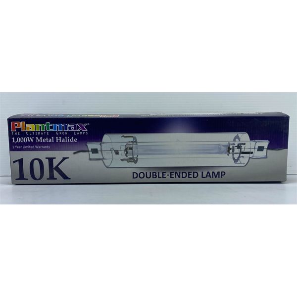 Plantmax 1000watt 10k metal halide double ended lamp