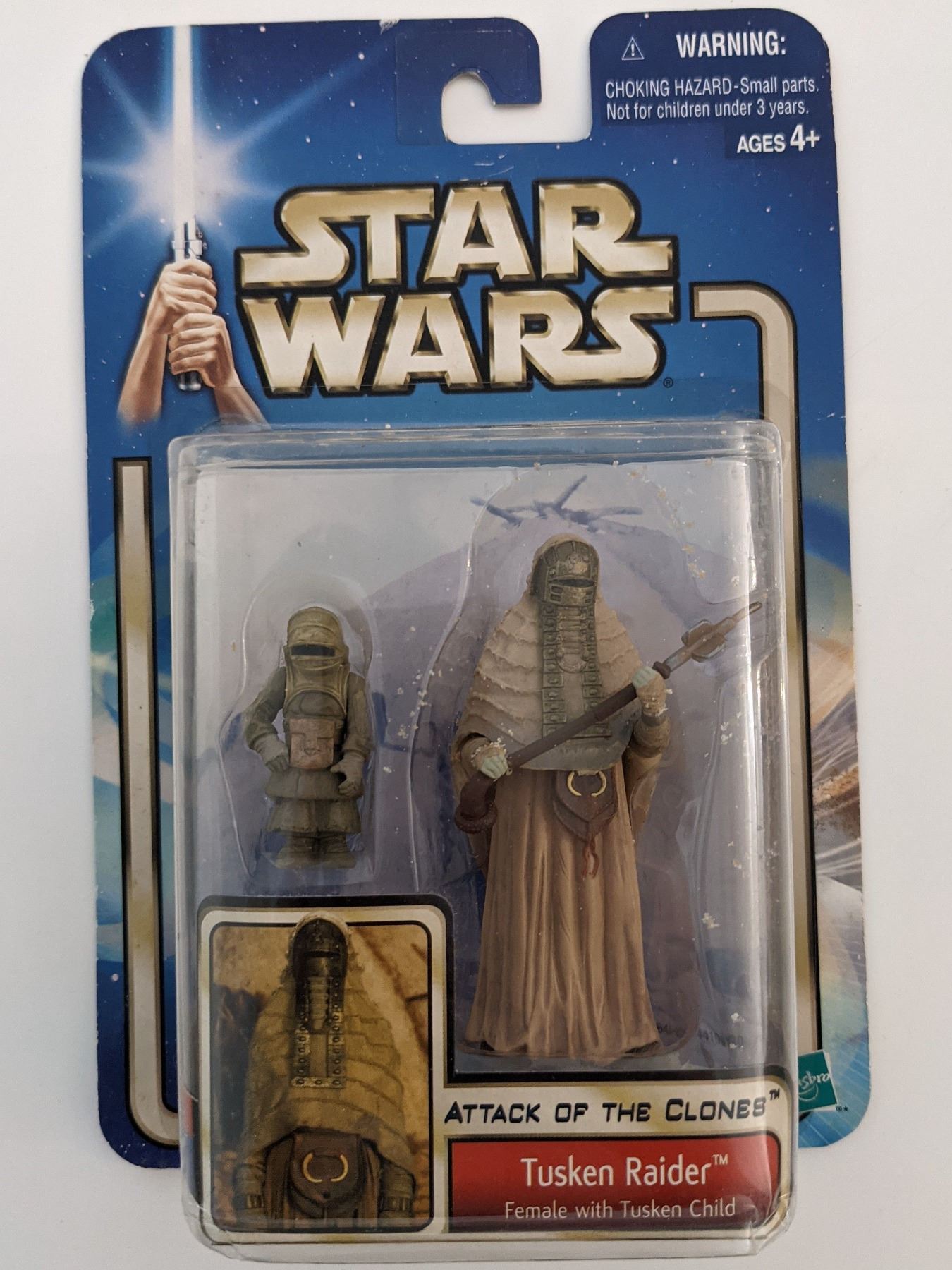 Star Wars Attack Of The Clones Tuskan Raider Action Figure