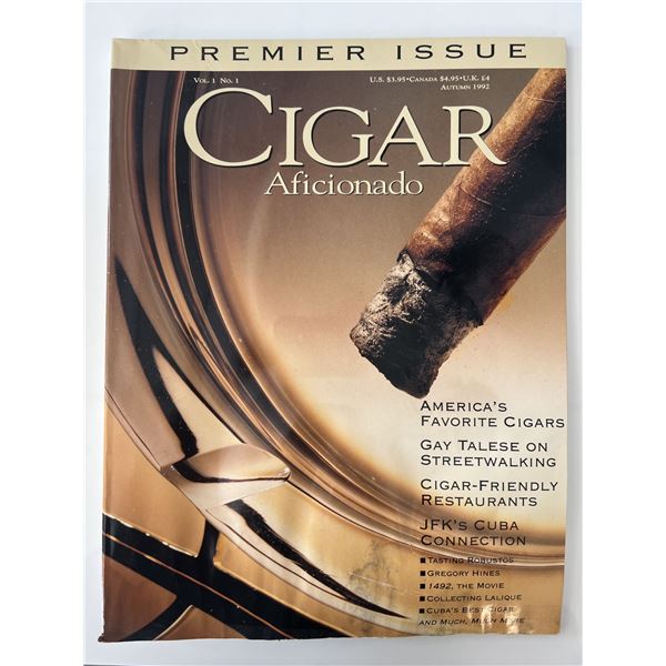 Cigar Aficionado 1st ever edition