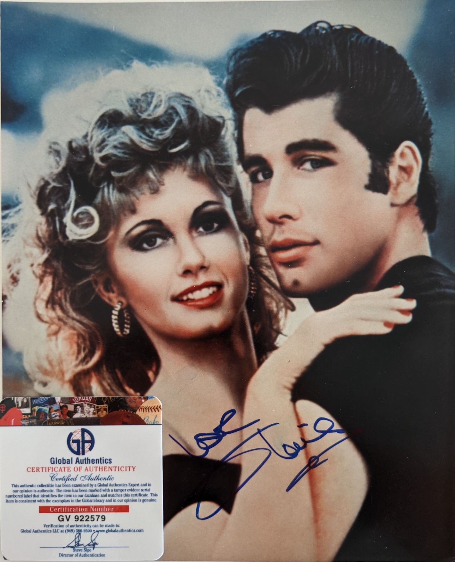 Olivia Newton John Signed Photo - Global Authentics Certified - 8x10 inches